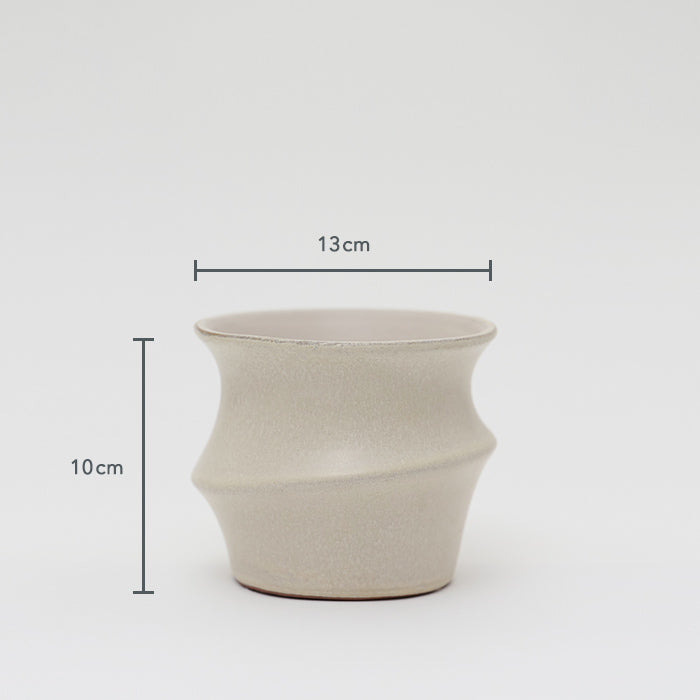 Screw Pot 個性的な陶器製の器｜土を使わない観葉植物 – &Green